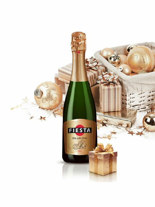 Гель для душа шампанское