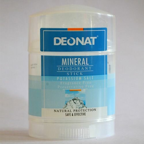 Дезодорант-Кристалл, кристалл-минерал, чистый , стик, плоский, вывинчивающийся (twist up), 70 гр.