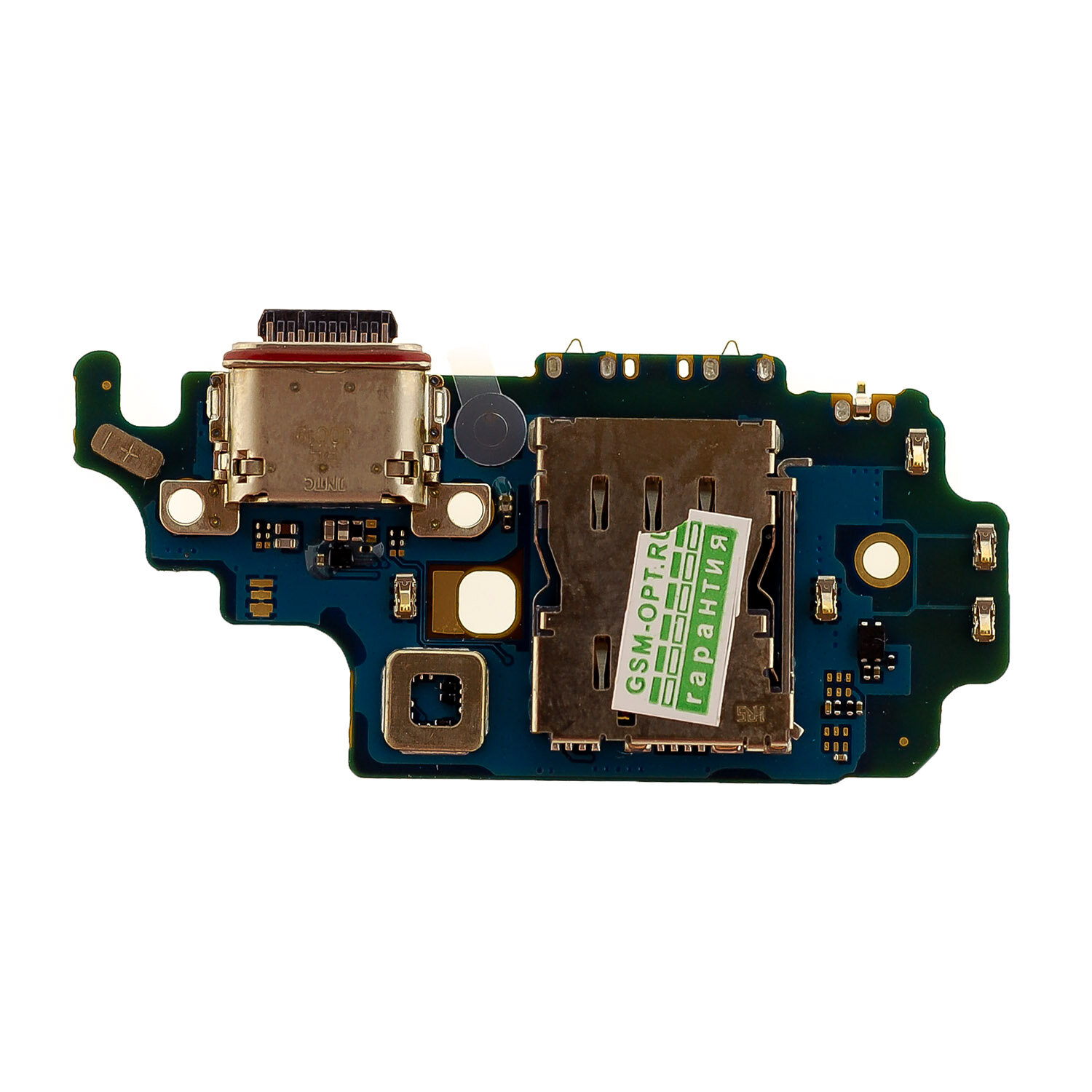 Плата нижняя для Samsung Galaxy S21 Ultra (G998B) с разъемом зарядки (системным), orig.c