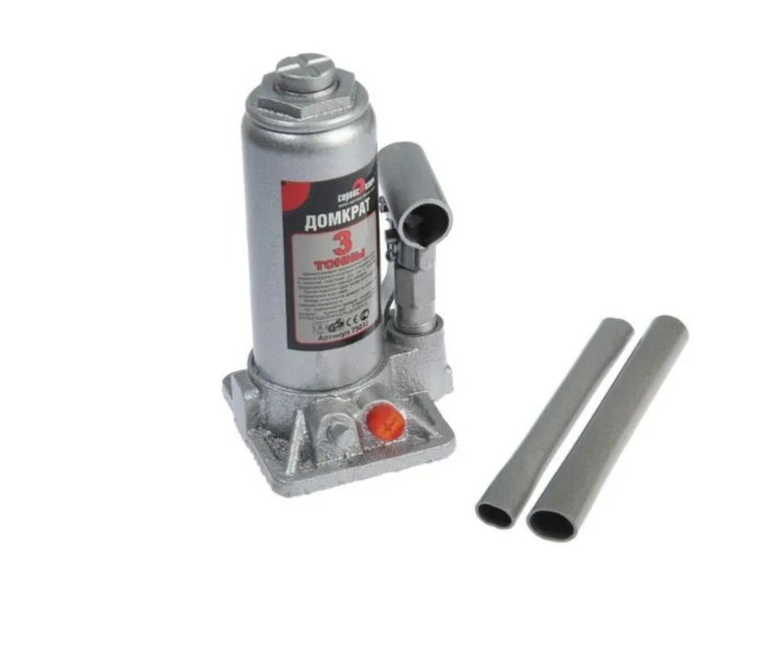Сервис ключ Гидравличкский домкрат 3Т (в кейсе) 180-350 75033,