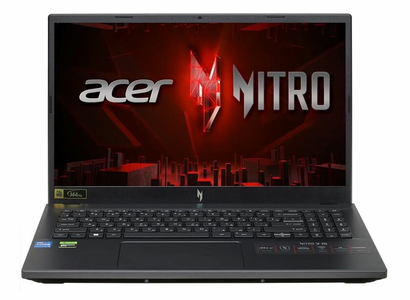15,6" Ноутбук Acer Nitro V 15 ANV15-51-7695 (NH. QN8CD.003) черный - 1920x1080, IPS, Intel Core i7-13620H, ядра: 10 x 2,4 ГГц, 16 ГБ, SSD 1024 ГБ, NVIDIA GeForce RTX 4050 (6 ГБ), W11Home