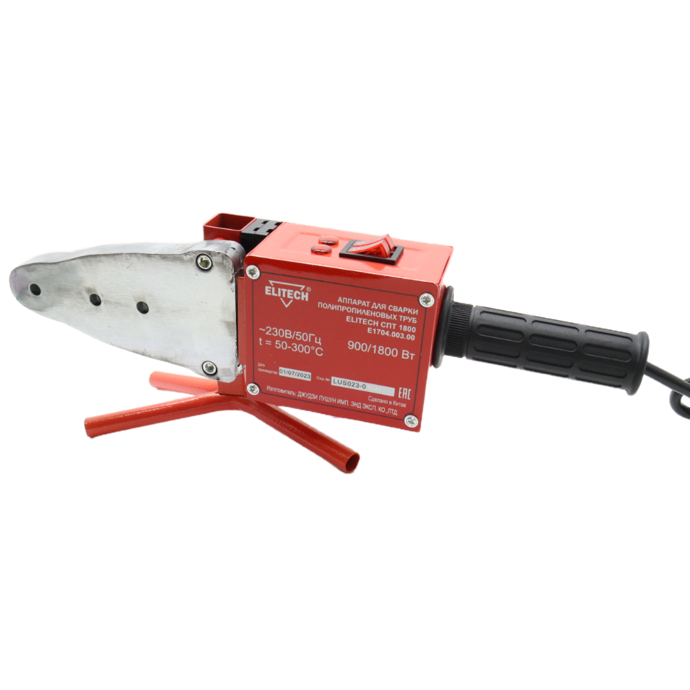 Аппарат для сварки полипропиленовых труб ELITECH СПТ 1800 Е1704.003.00