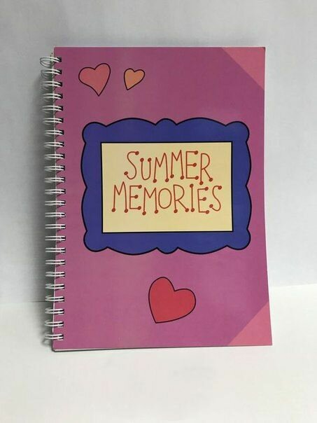 Блокнот для творчества и вдохновения Mewni-Shop А5 "Гравити Фолз Альбом памятных событий Мейбл Пайнс" с 70 картинками