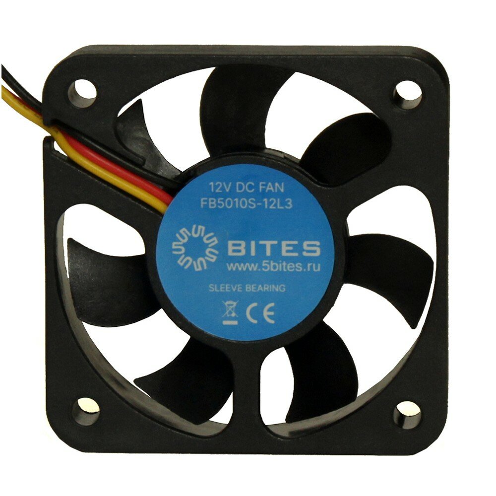 Корпусный вентилятор 5bites FB5010S-12L3 4200RPM 50 х 50 х 10, 1 шт