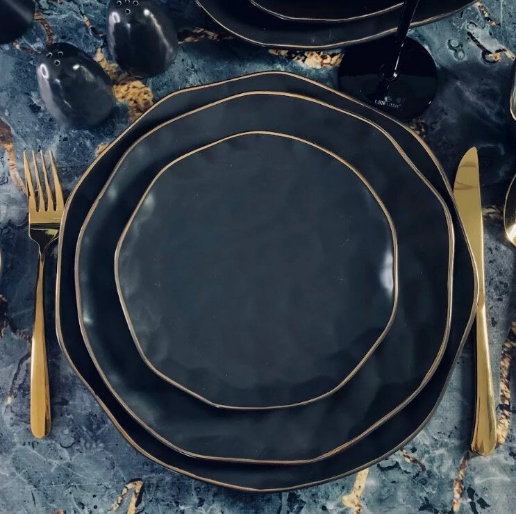 Набор из 6 тарелок 20,5см марокко Фарфор 118-001 118-118-001