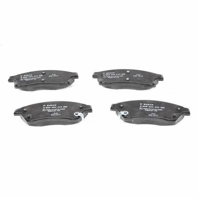 Тормозные колодки дисковые передние BOSCH 0986494433 для а/м Opel Astra, Chevrolet Cruze