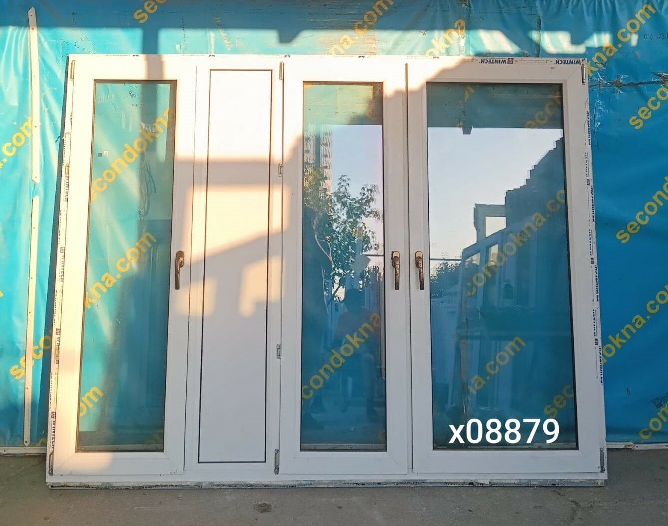 Пластиковое окно Б/У 1650(в) х 2140(ш) 1310 об