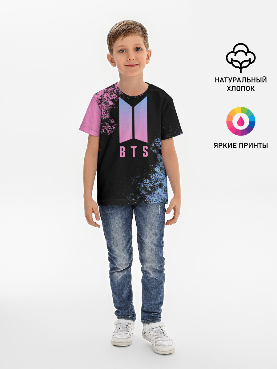 Футболка хлопковая детская BTS J-HOPE