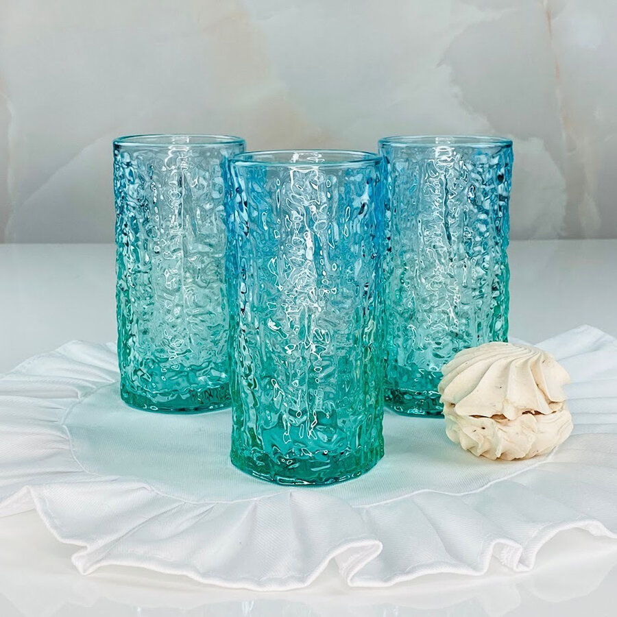 Стаканы набор 6 шт Lenardi, стекло, 340 мл