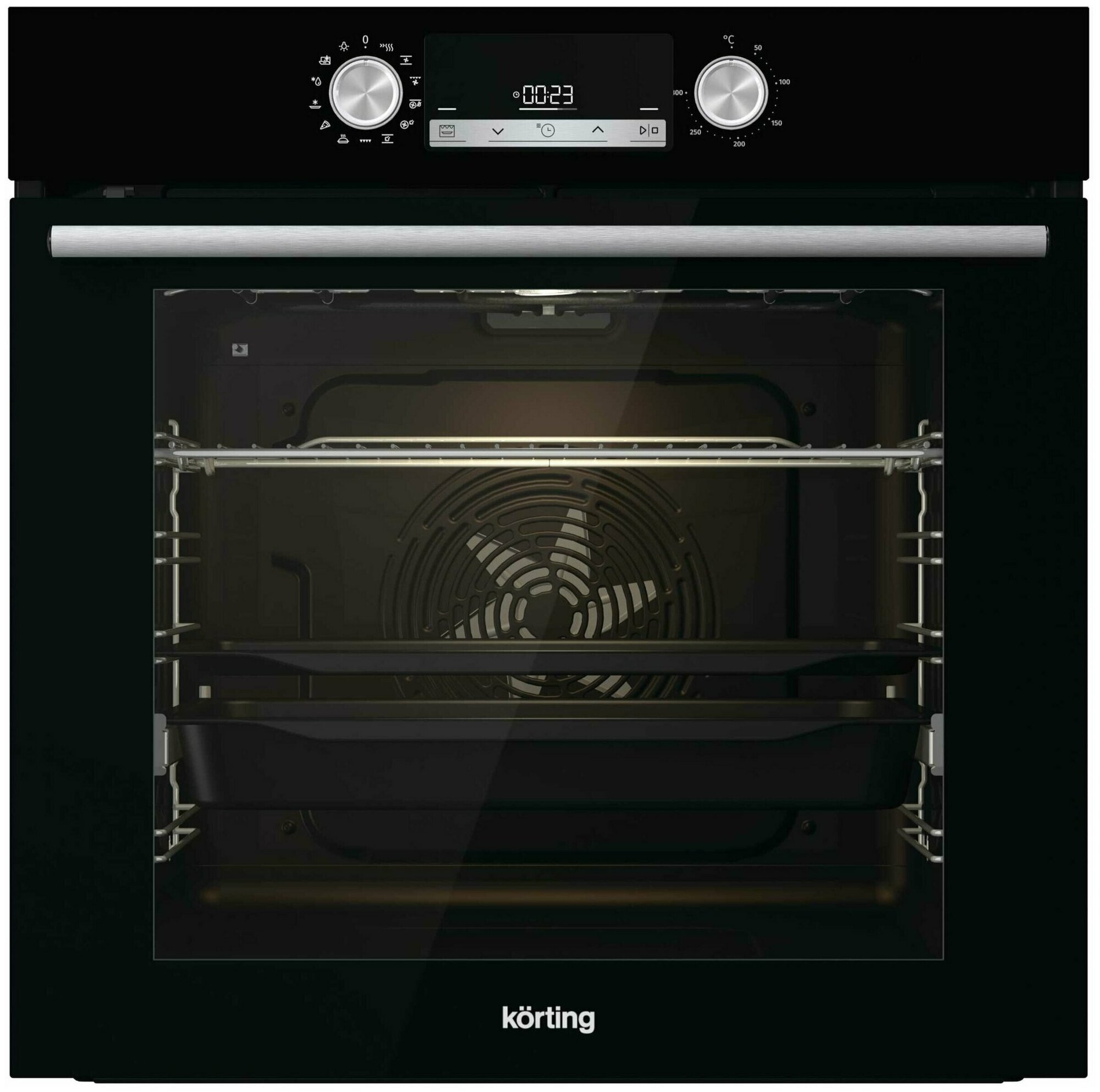 Электрический духовой шкаф Korting OKB 8921 ESN, 77 литров, черный