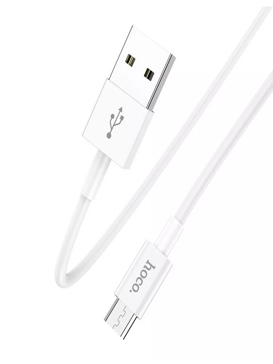 Кабель HOCO USB/Micro-USB,3А, 1м. — фото 1