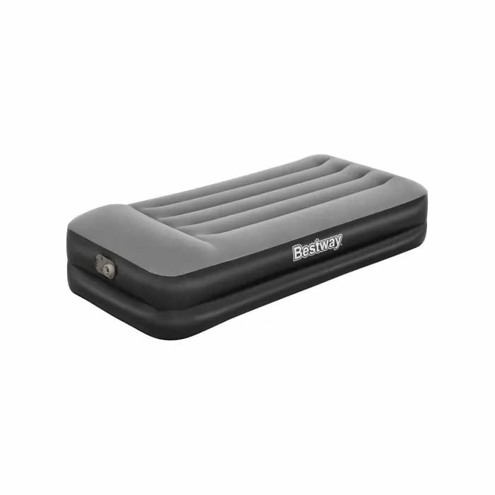 Надувная кровать с подголовником Bestway 67401 BW Черный Размеры: Высота 460мм Глубина 970мм Ширина 1910мм