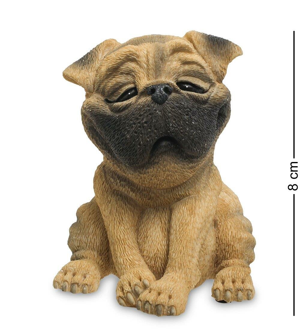 Фигурка Собака Мопс (W.Stratford) A2104588 The Comical World of Warren Stratford, Полистоун