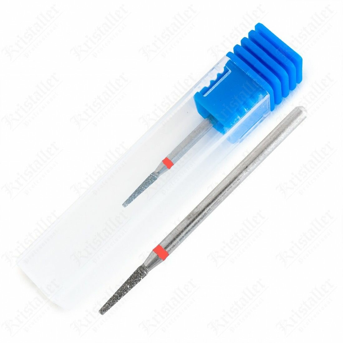 Nail Art Фреза алмазная конус 19, красный