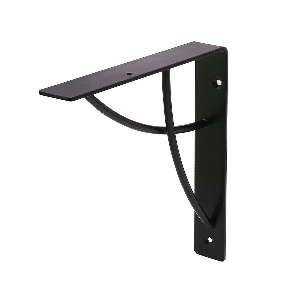 Кронштейн LOFT-5, 180х180 мм черный максимальная нагрузка 20 кг