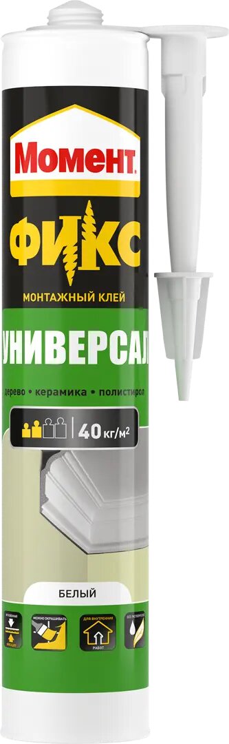 Клей Момент Fix универсальный цвет белый 380 гр