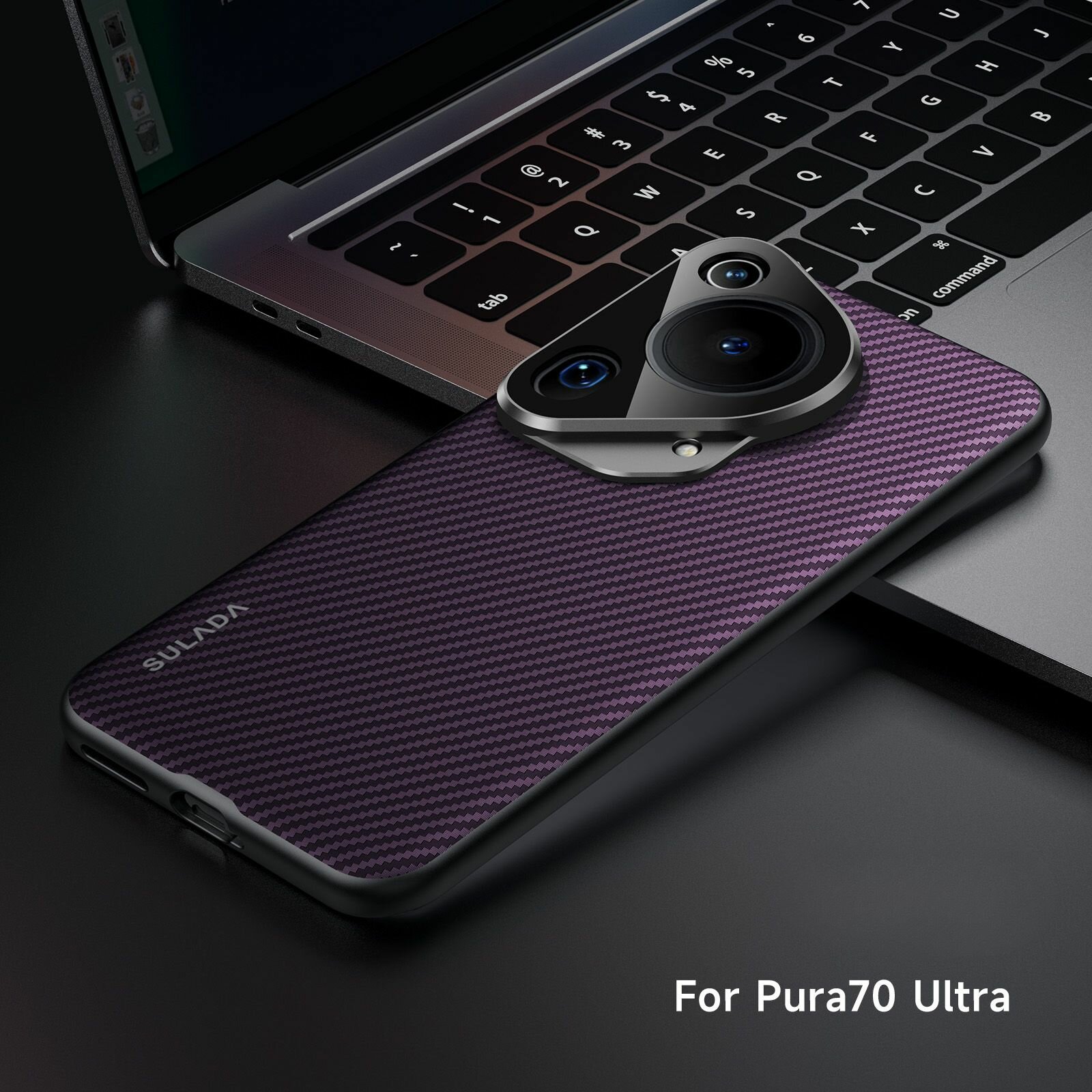 Чехол SULADA для Huawei Pura 70 Ultra (Хуавей Пура Р70 Ултра) MagSafe совместимый, ультратонкий
