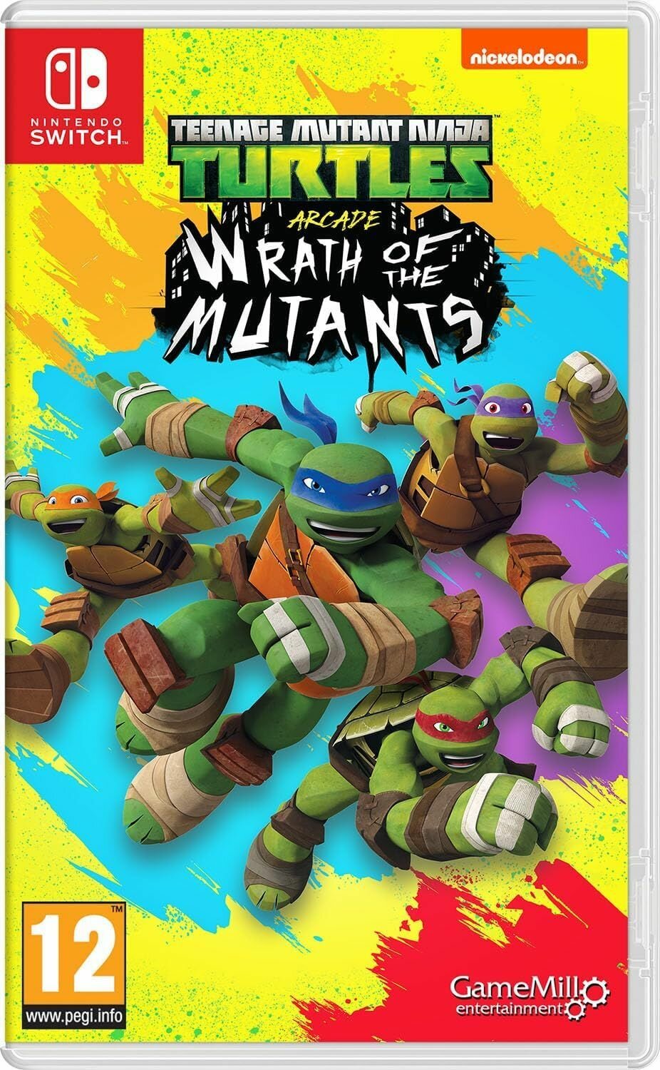 Игра Teenage Mutant Ninja Turtles Arcade Wrath of the Mutants (Nintendo Switch, Английская версия)