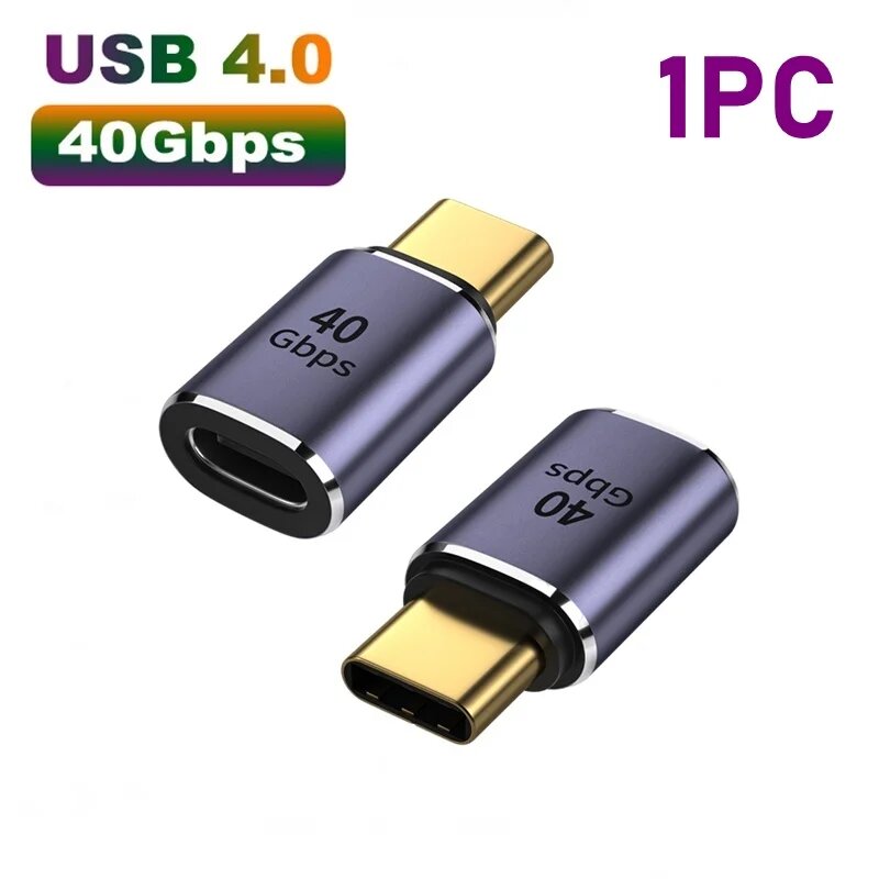 USB 4.0 PD 100 Вт 8K 60 Гц Разъем для зарядного устройства для Macbook 40 Гбит/с Modle 1
