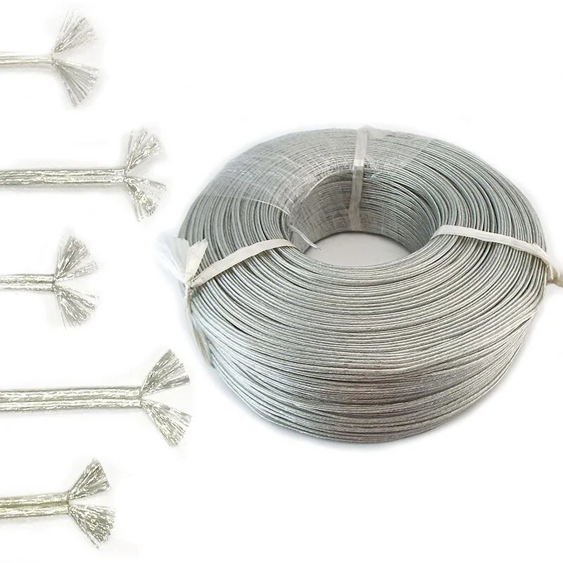 Медный провод ПВХ 100м 2-х жильный 24 АВГ