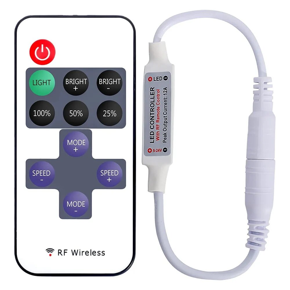WELLMEET WM-RF009A беспроводной RGB диммер WM-RF009A