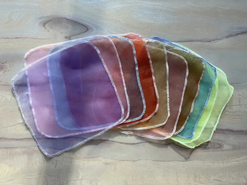 Монтессори волшебная коробка для салфеток 10 Pcs Randon Scarf