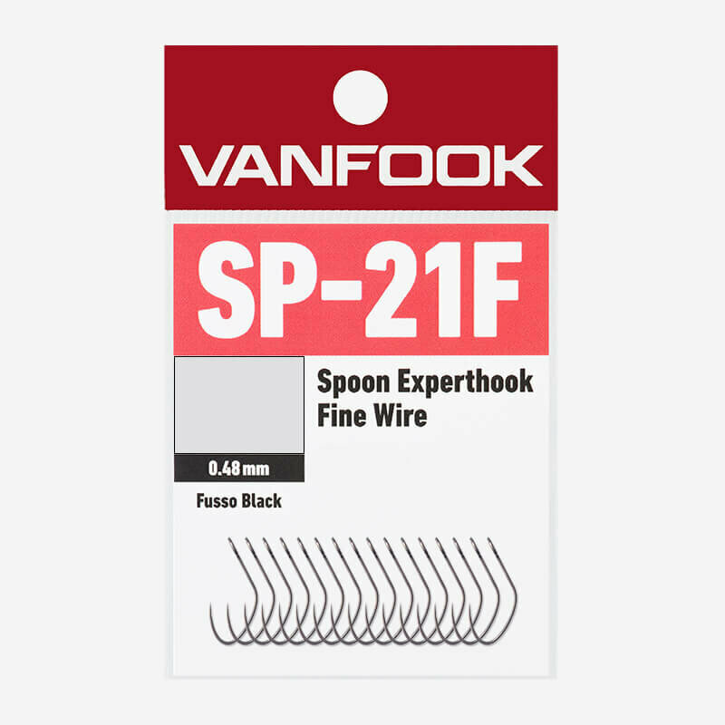Крючки Vanfook SP-21F Fusso Black #6 (50 шт.)