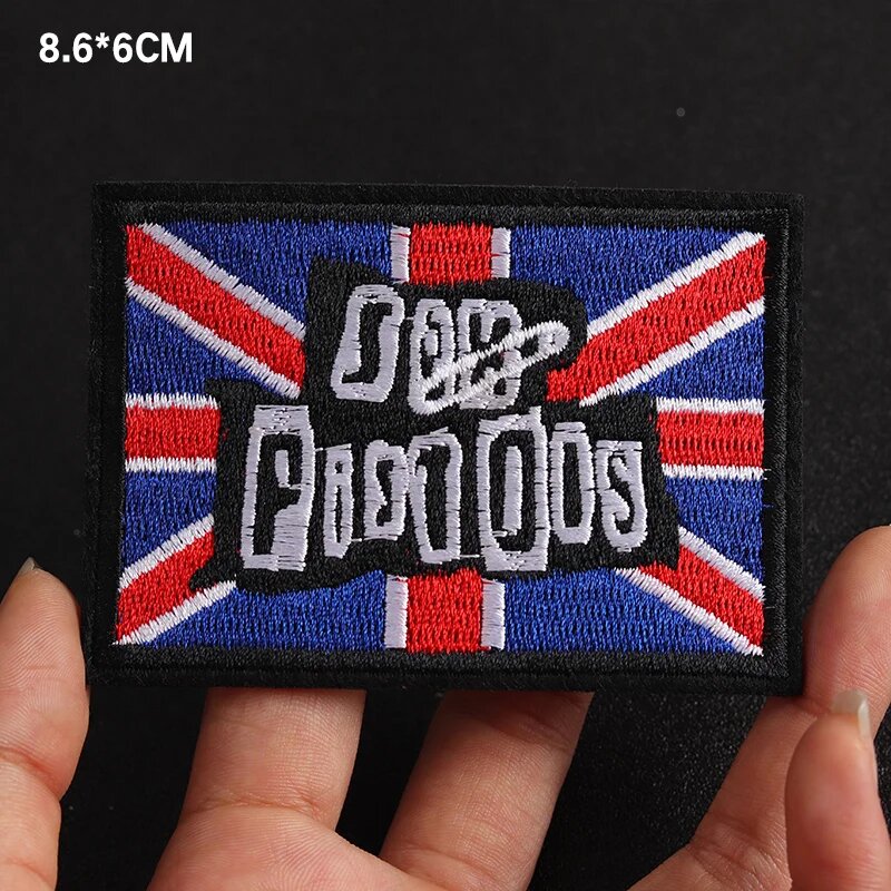 Нашивки с вышивкой "Паук, лошадь, медведь, кошка" G-BT0008-6