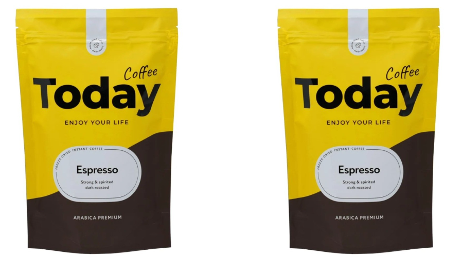 TODAY Кофе растворимый Espresso, 75 г, 2 уп