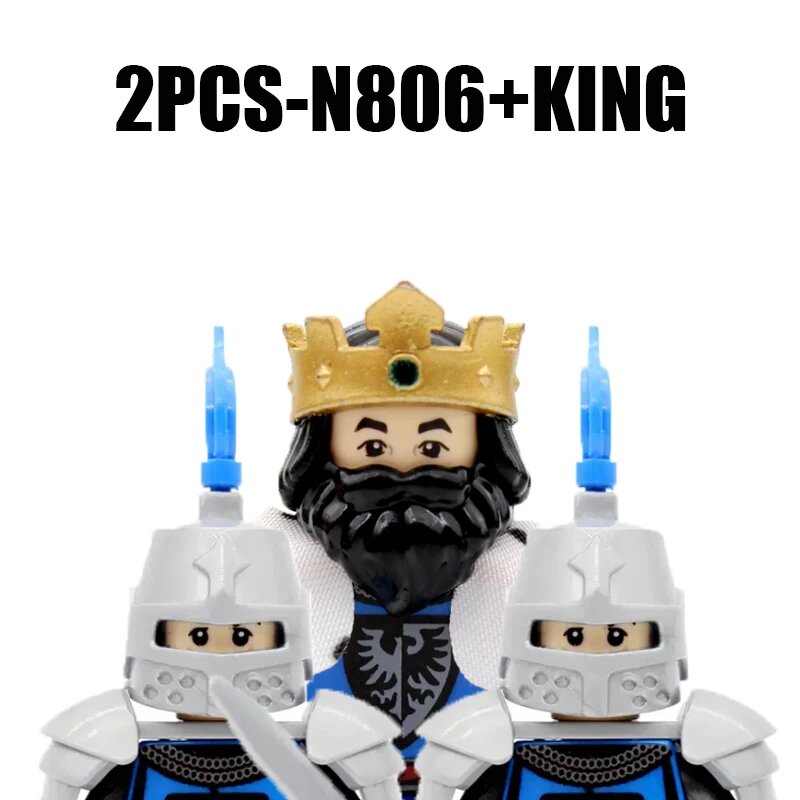 Король и стража, 2PCS-N806-KING, темно-синий