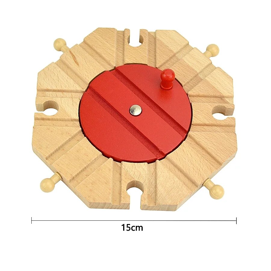 Деревянные аксессуары для железнодорожной дороги VEK Turntable