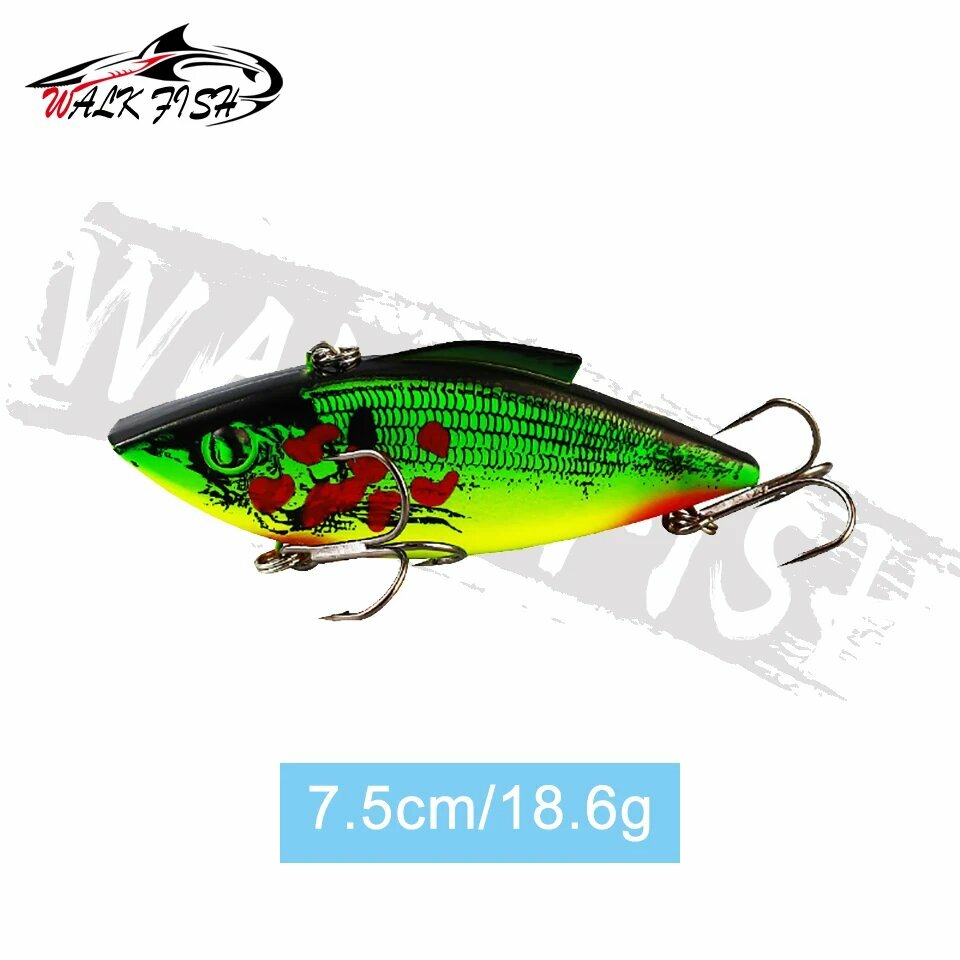 Блесна WALK FISH VIB, 75mm, 18.6g, цвет C
