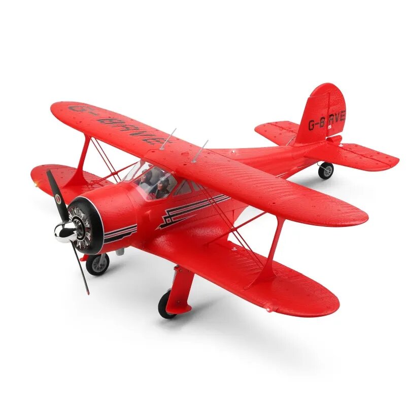 Новый комплект самолетов Wltoys 3d/6g A300-Beech D17s Rc Rtf Epp 4-канальный биплан Brushless style