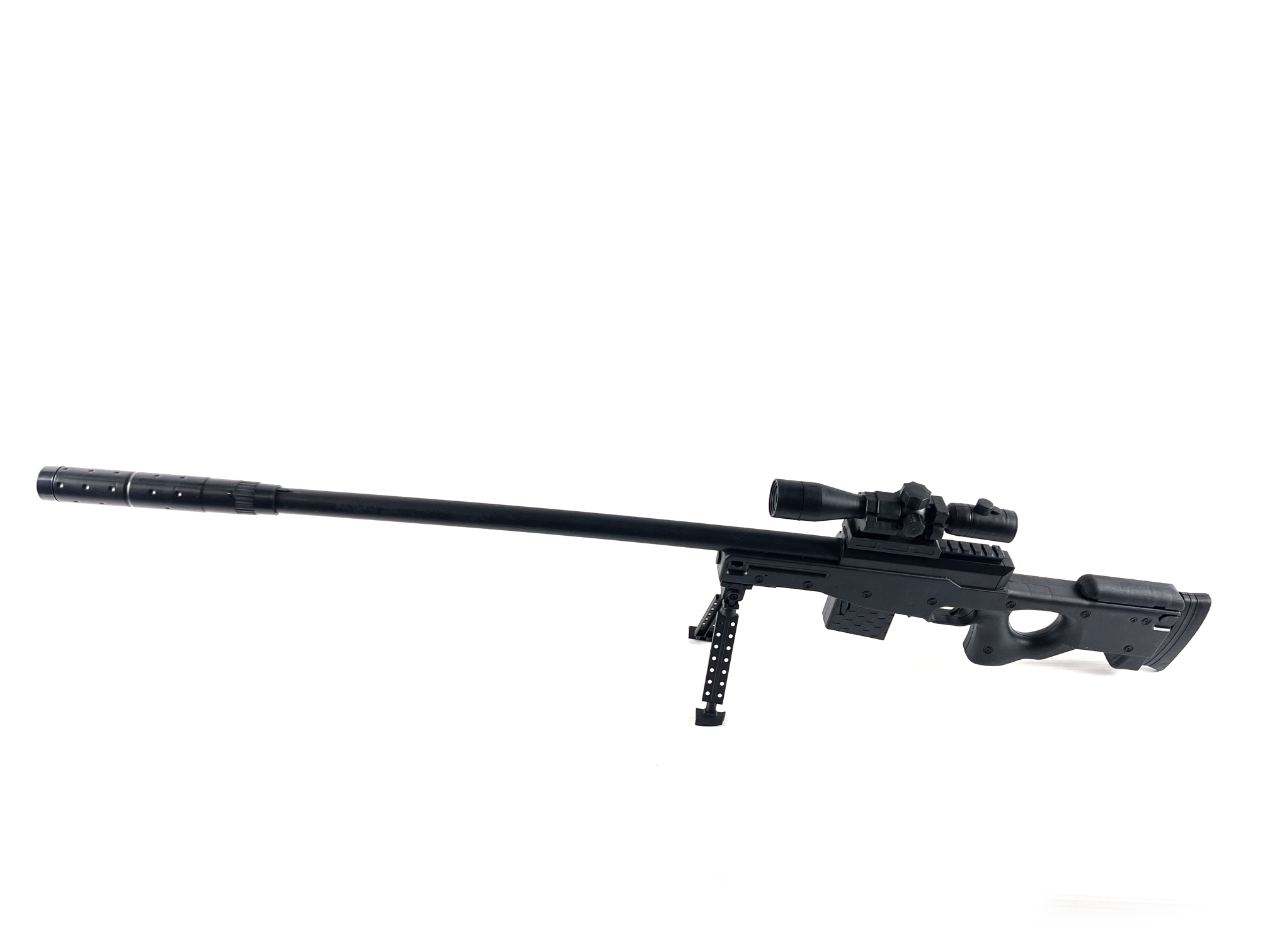 Снайперская винтовка-детская-пневматическая с лазерным прицелом "SP-688" 83 см