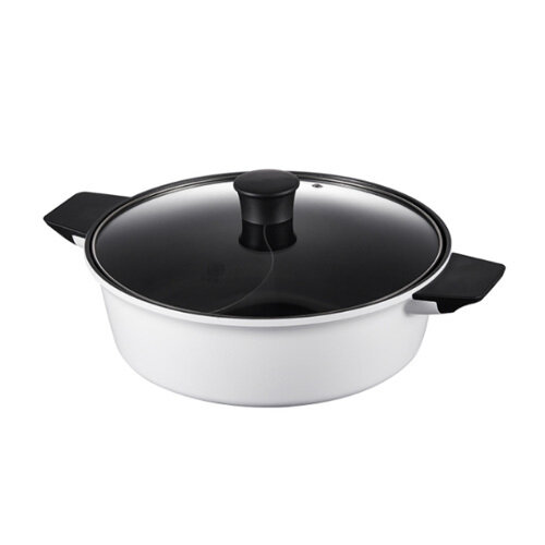 Кастрюля с 2 отделениями, нержавеющая сталь Xiaomi Electric Mandarin Duck Hot Po (ZGYY001ACM), 4л