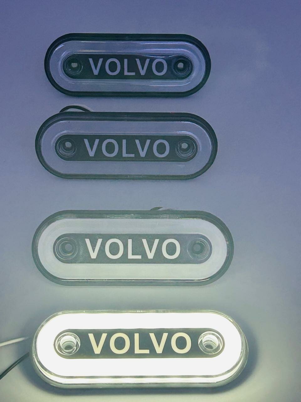 Фара автомобильная, Габаритные огни, 2 шт, арт. Volvo-White-4шт