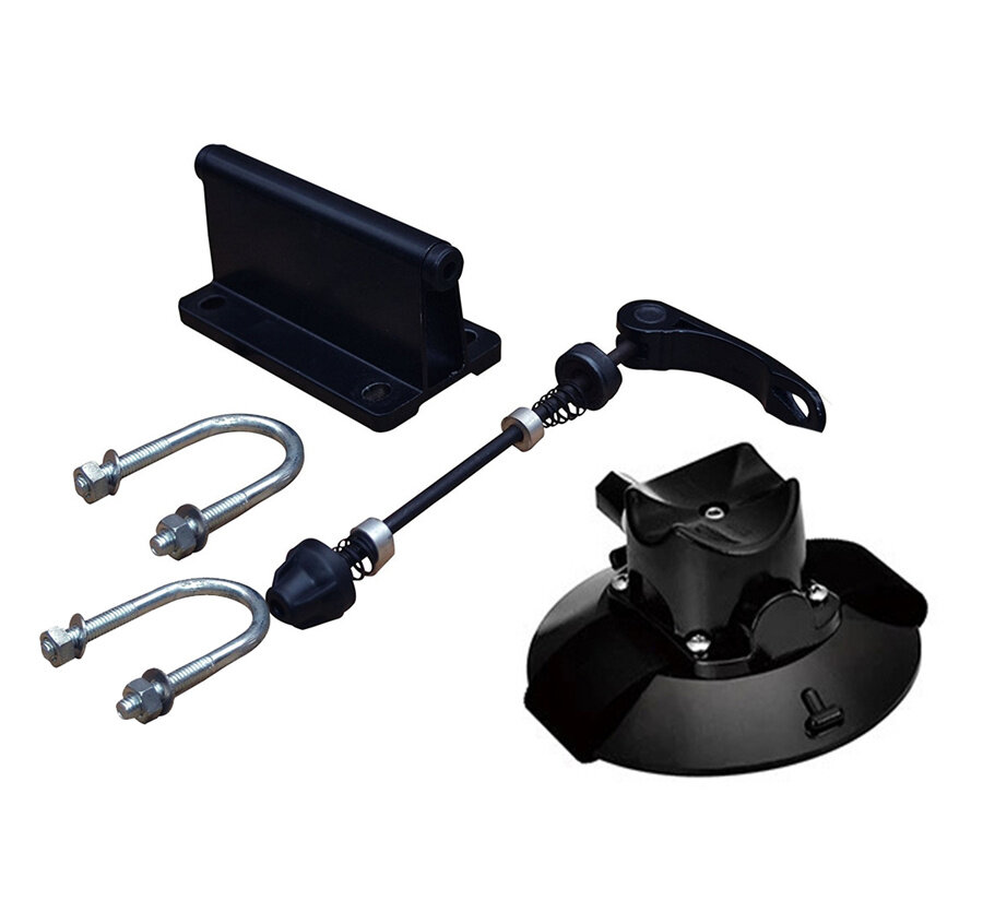 Стойки Для Крепления Вилок Для Велосипеда Quick Release Pickup Truck Black Count Sucker