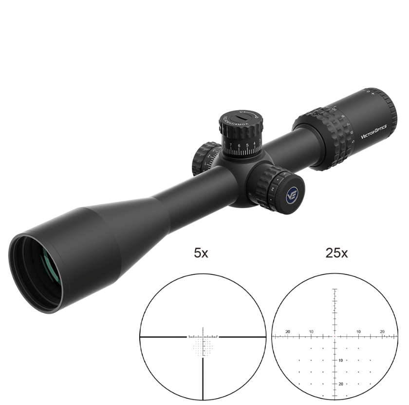 Оптический прицел Vector Optics 30 мм FFP Sentinel 5-25x50 HD (SCFF-58)