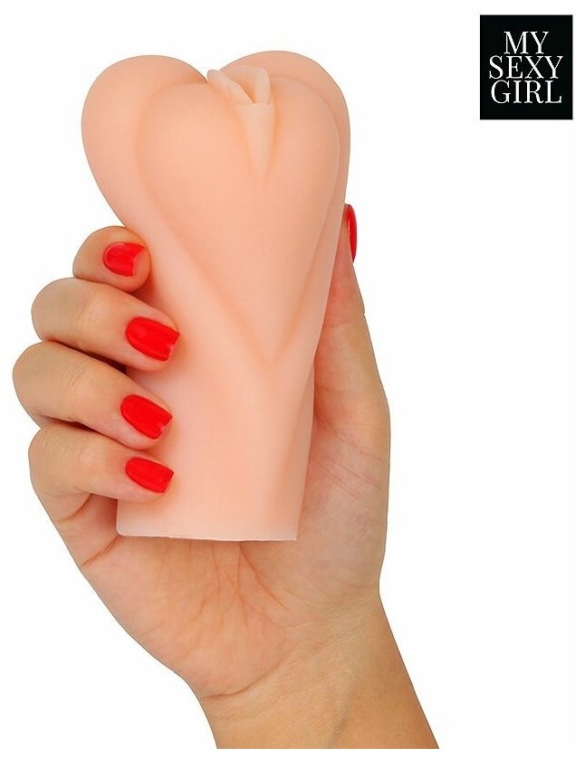 Мягкий реалистичный мастурбатор-вагина