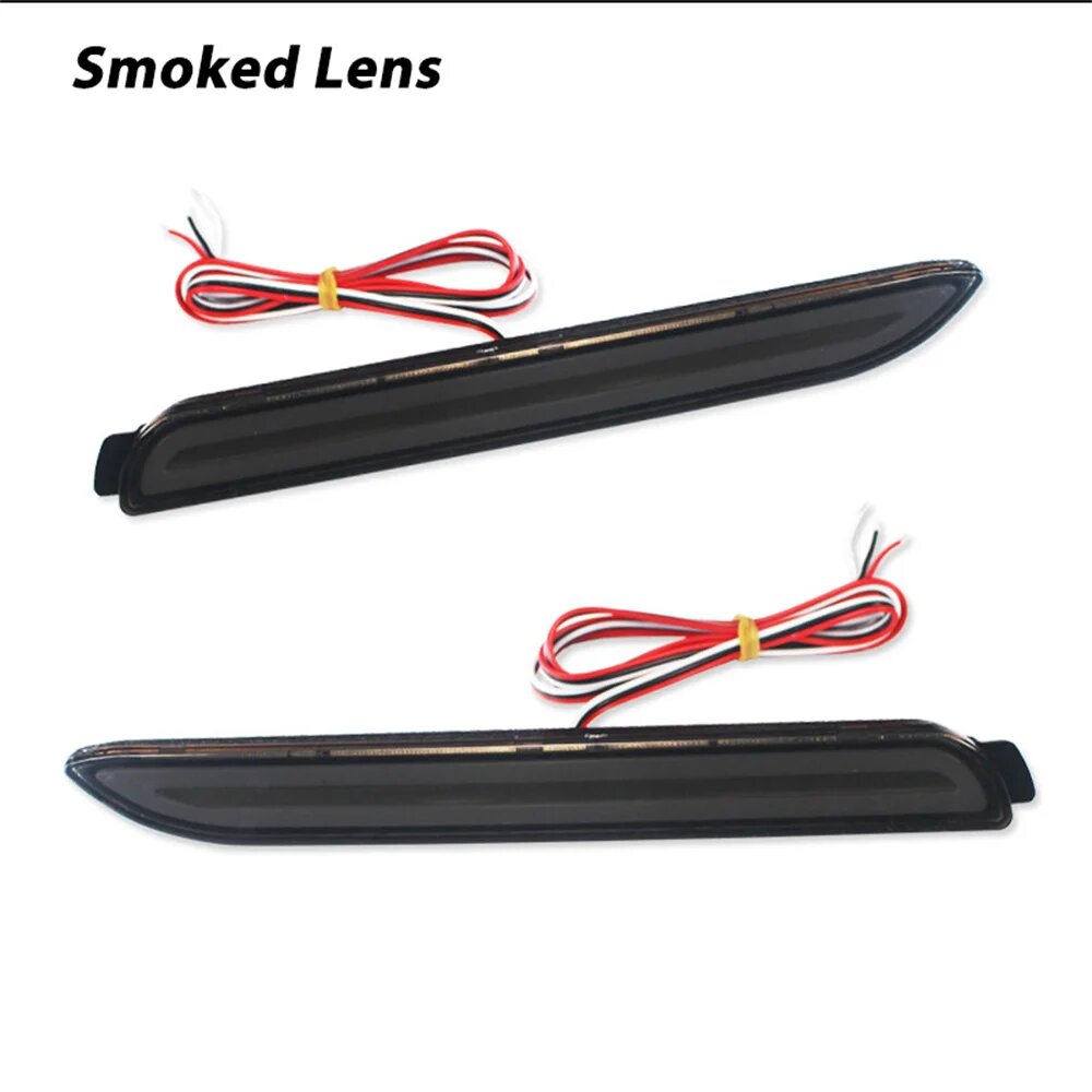 Задний бампер, отражатель, задний/тормозной фонарь, светодиодный задний противотуманный фонарь для Toyota Sienna Matrix Venza Avalon RAV4 для Lexus RC350 RX300 GX470 Smoked Lens