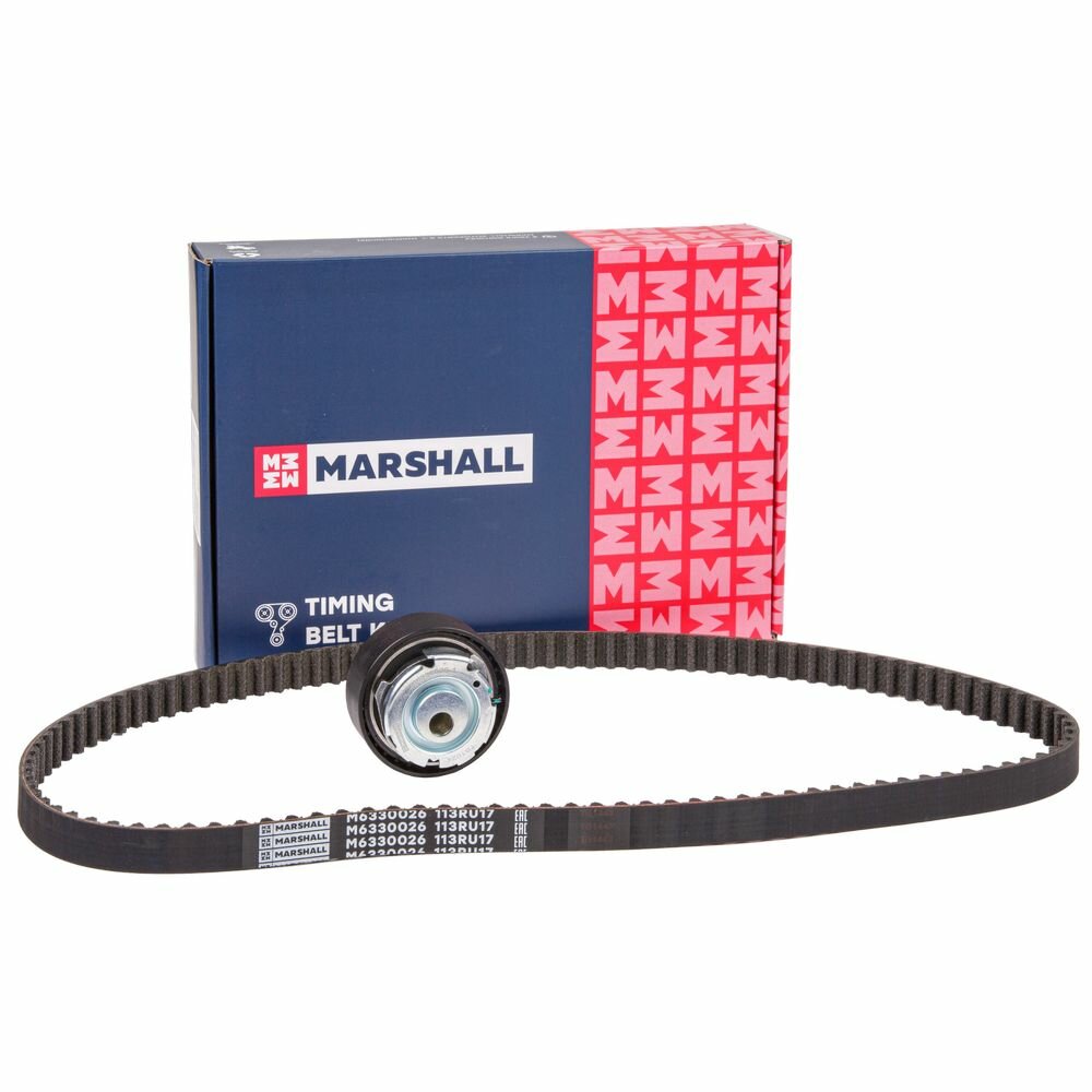 MARSHALL комплект ГРМ LADA GRANTA 11-, KALINA 04-, KALINA II 13-, LARGUS 16-, PRIORA 11- M6330026