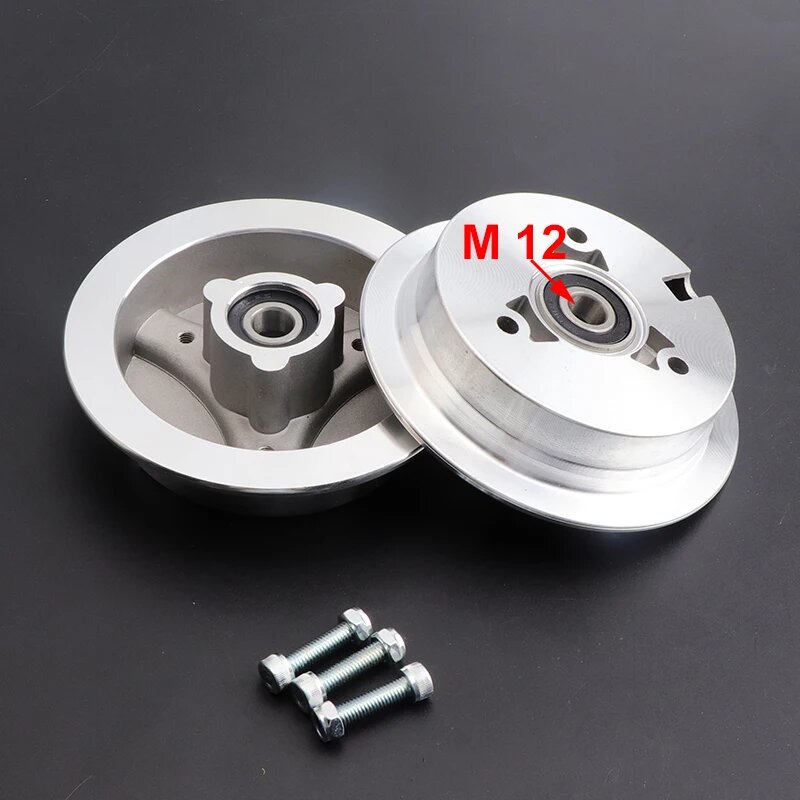 Колесные диски из алюминиевого сплава для мини-мотоцикла, электрического скутера, газового скутера, квадроцикла, 4,10/3,50-4, 4,00-4, 3,00-4 M 12