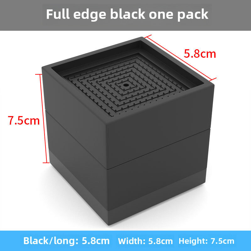 Кровать Amazon Black Furniture, нескользящая накладка из ТПУ, высота 7,5 см