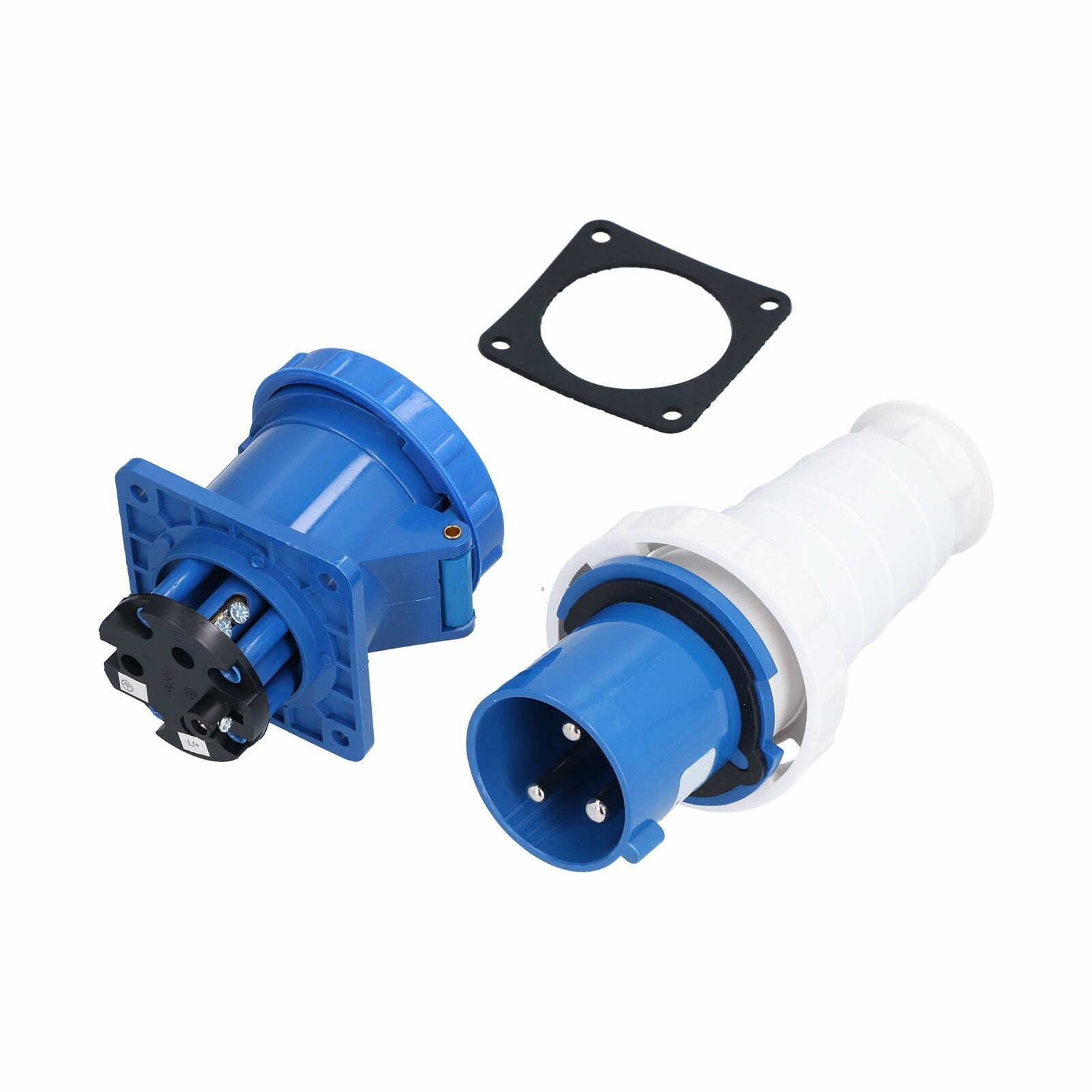 Промкомплект вилок/розеток 220V 63A 2P+E