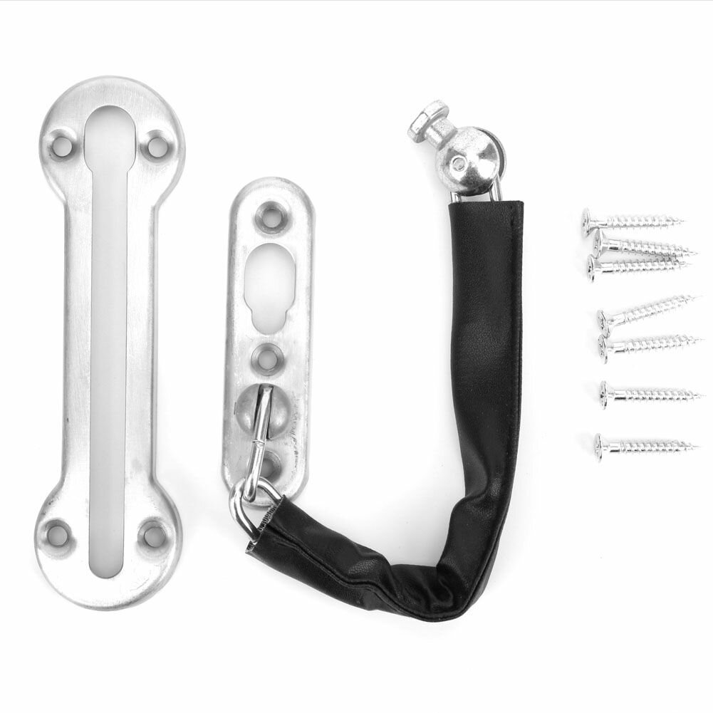 Нержавеющая сталь утолщенный противоугонный цепной замок безопасности дверной цепной замок для безопасности отеля