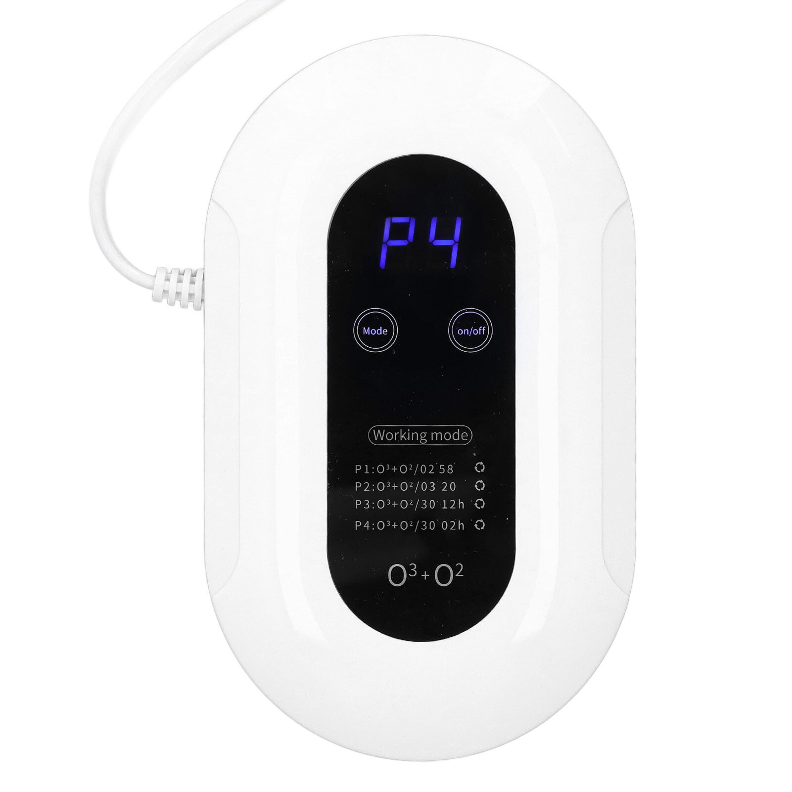 Очиститель воздуха с ионизатором для дома Тихий освежитель воздуха Генератор отрицательных ионов Озоновая машина для удаления запахов, дыма, пыли, домашних животных