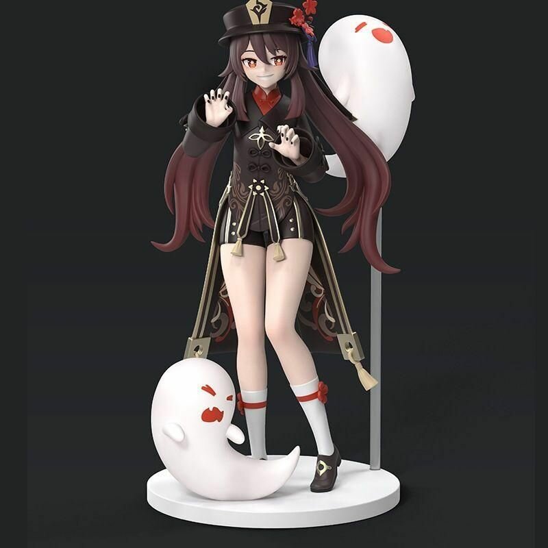 Ху Тао/Hu Tao Аниме фигурка высота, Genshin Impact,18cm -hz