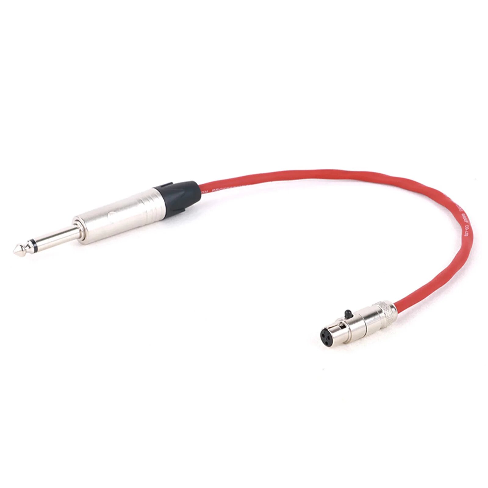 Mini XLR Audio Cables Carmera 0,3-15 м Red-BK, 3m