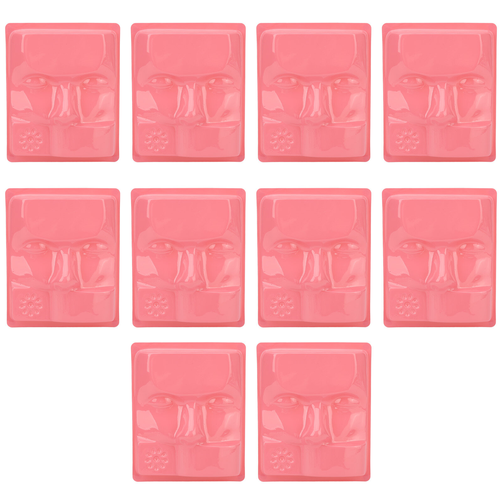 3 в 1 Поднос для практики наращивания ресниц, 10 шт. Держатель для головы манекена для обучения наращиванию ресниц, многоразовый инструмент для обучения искусству наращивания ресниц