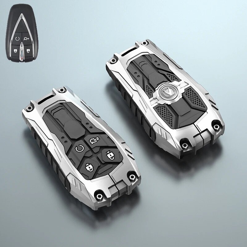 Чехол для автомобильного ключа телефона, защитный чехол для Changan UNIT UNIK silver, Серебряный